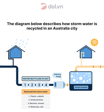 Cách viết dạng Process IELTS Writing Task 1 và bài mẫu