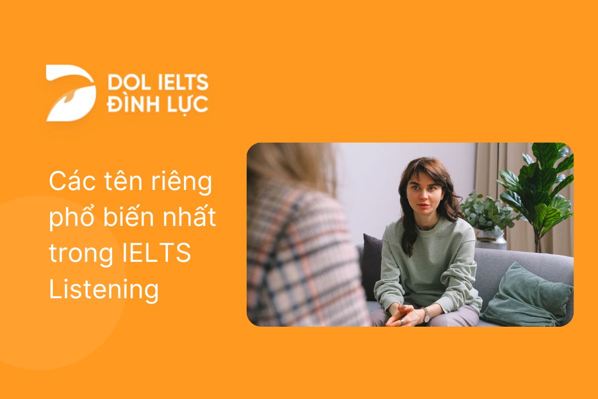 Common Names | Tên riêng Thông Dụng Trong IELTS Listening