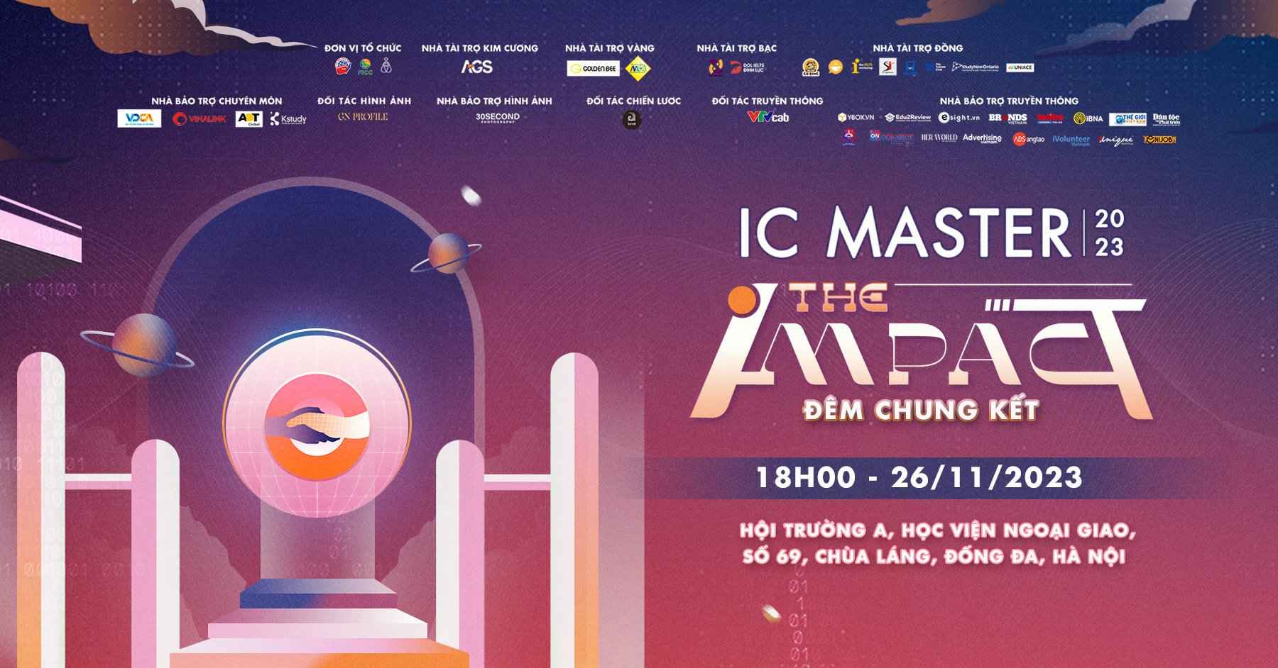 THÔNG CÁO BÁO CHÍ IC MASTER 2023 - Cuộc Thi Đầu Tiên Về Truyền Thông Ứng Dụng Ai Tiến Đến Chung Kết